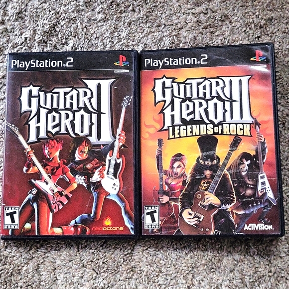 Sony | Video Games & Consoles | Guitar Hero 2 3 Ps2 Video Games | Poshmark